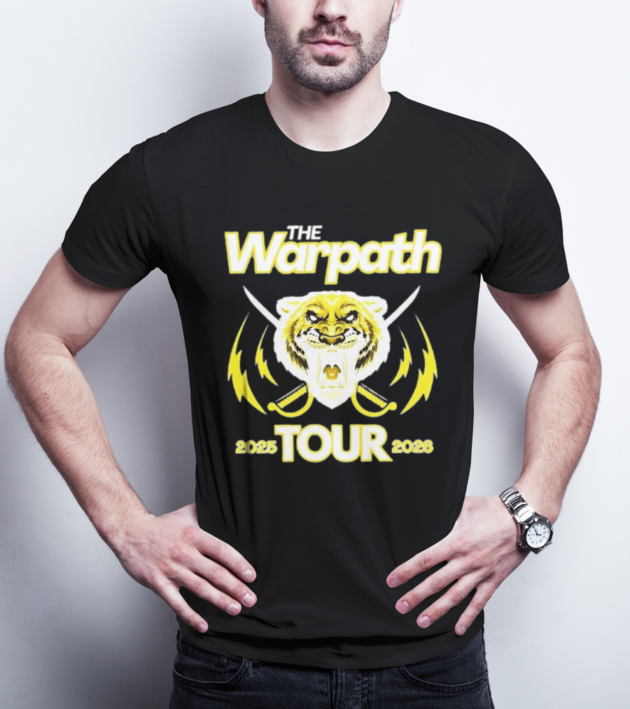 Buffalo Hockey The Warpath 2025 2026 Tour Lion T-Shirt