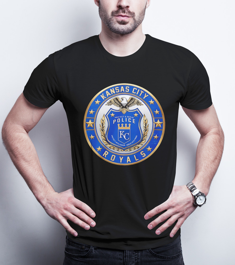 Kansas City Royals Protect Serve Police Honor Pride T-Shirt