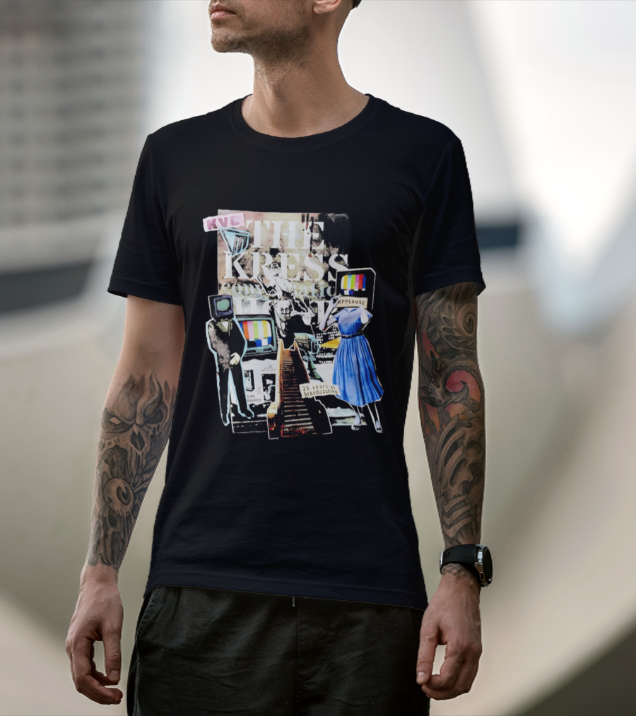 KVC The Kress 35 Years Of Broadcasting TV Applause T-Shirt