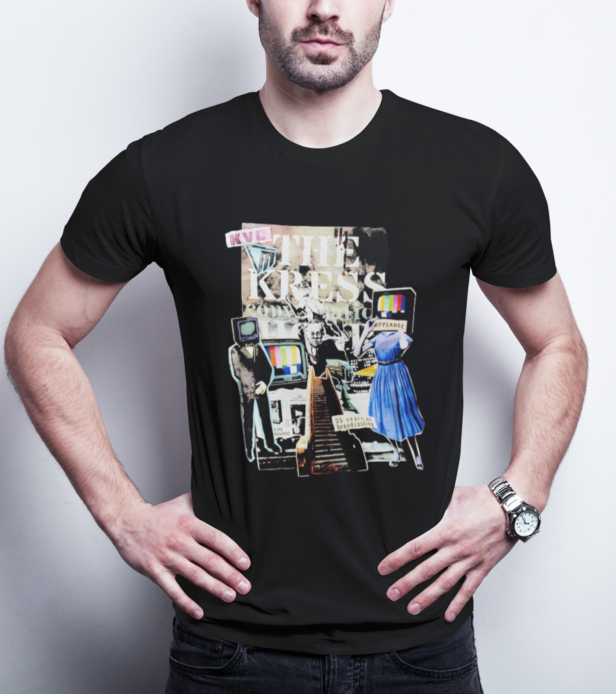 KVC The Kress 35 Years Of Broadcasting TV Applause T-Shirt