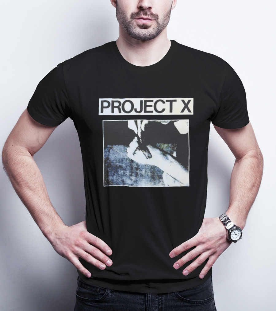 Project X Straight Edge Hardcore Revenge Image T-Shirt