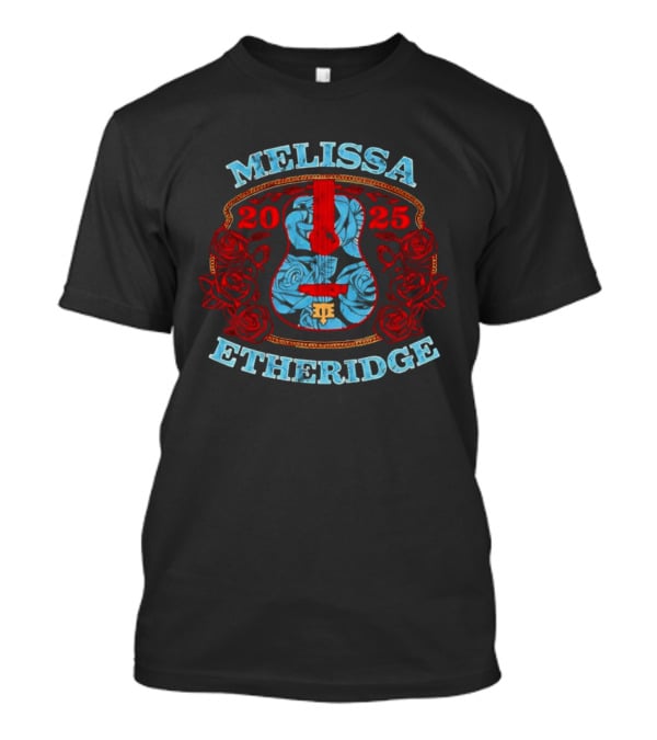 Melissa Etheridge Guitar Rose 2025 T-Shirt