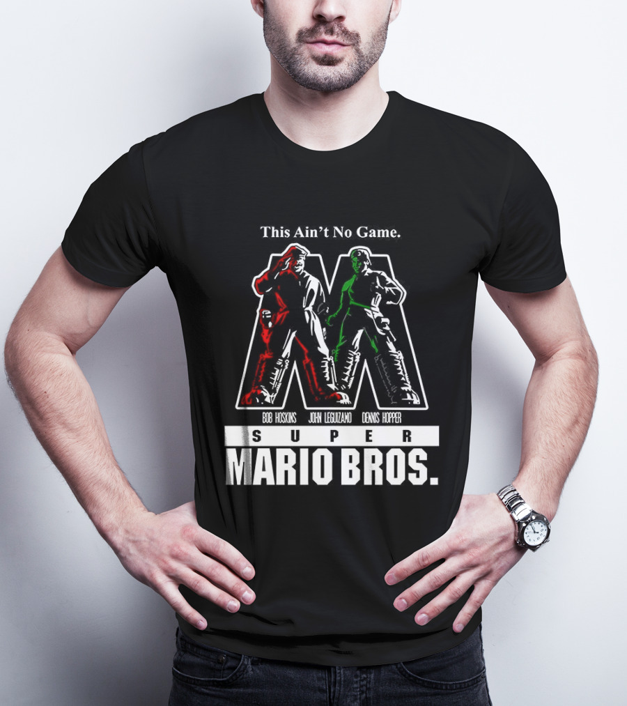 Super Mario Bros Trust The Fungus Ain't No Game T-Shirt