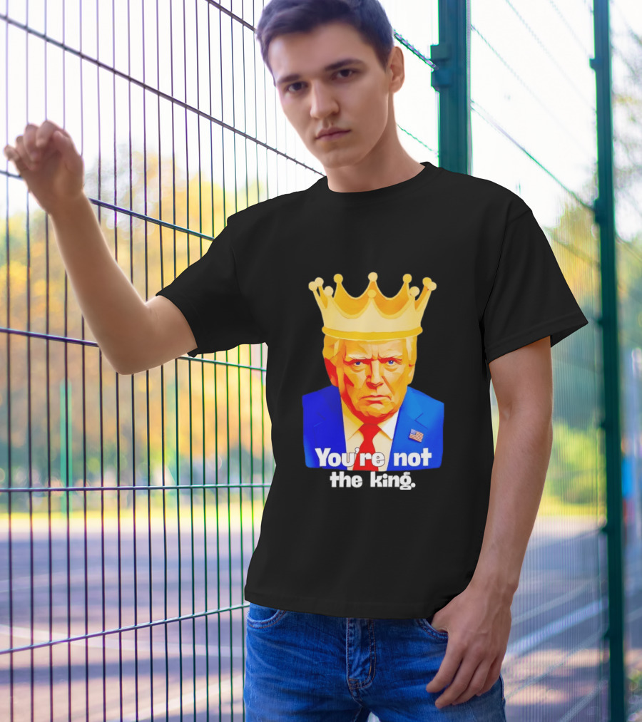 You're Not The King Crown Satire T-Shirt