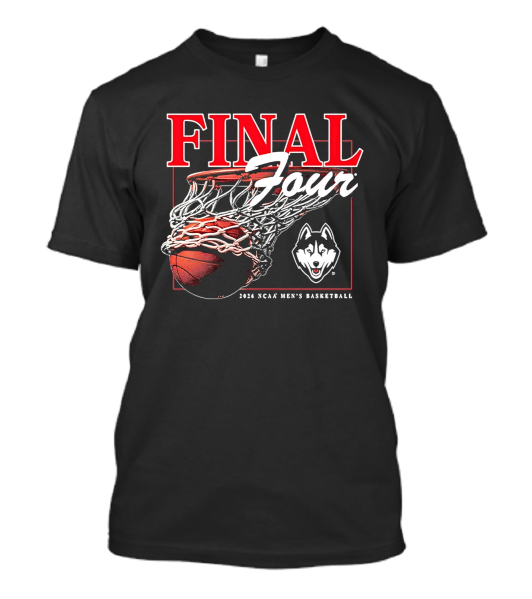 UConn Men's Basketball 2026 NCAA Final Four March Madness T-Shirt