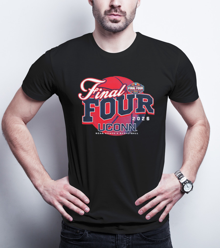 UConn Women's Basketball Final Four NCAA March Madness 2026 T-Shirt