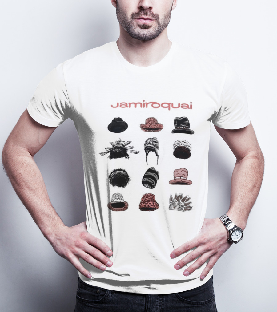Jamiroquai Hat Collection Variety Styles T-Shirt