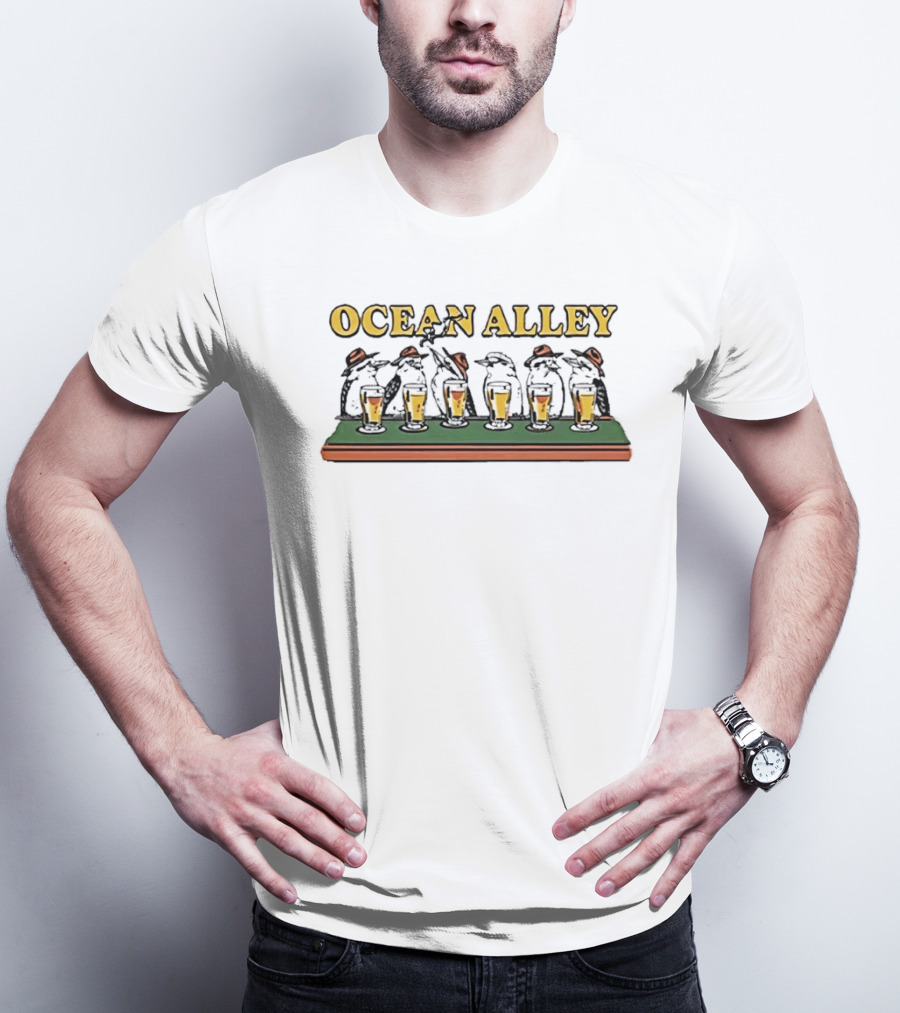 Ocean Alley 2026 Aus Nz Tour Burras Beer Hat Cowboys T-Shirt