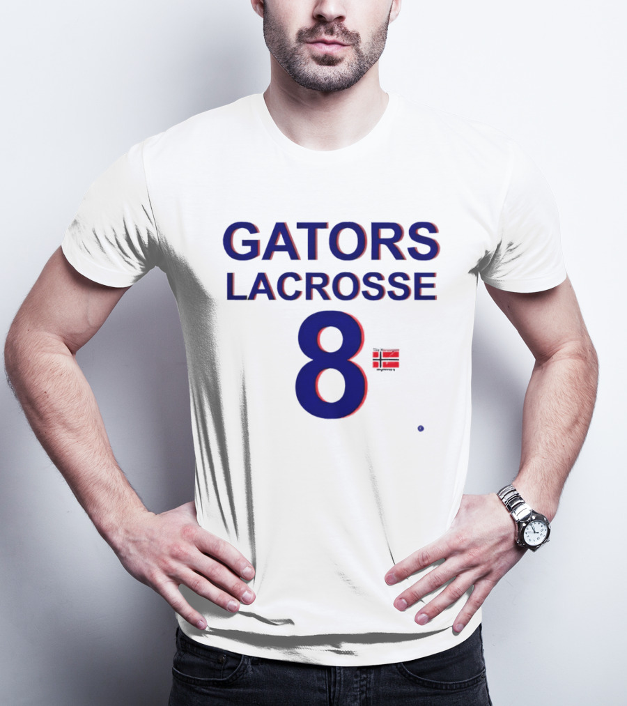 Gators Lacrosse 8 Libbllc Sports Team Spirit T-Shirt