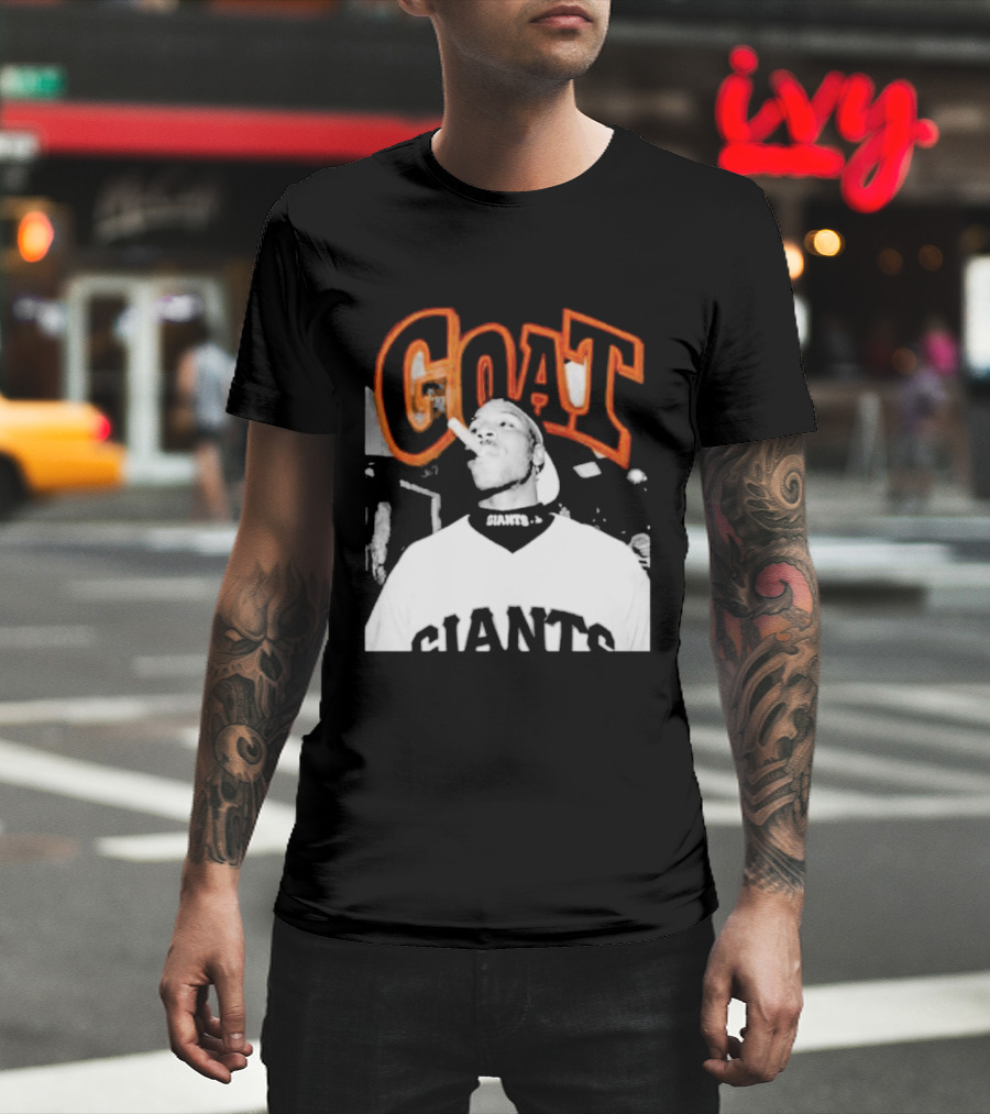 GOAT Barry Bonds San Francisco Giants T-Shirt