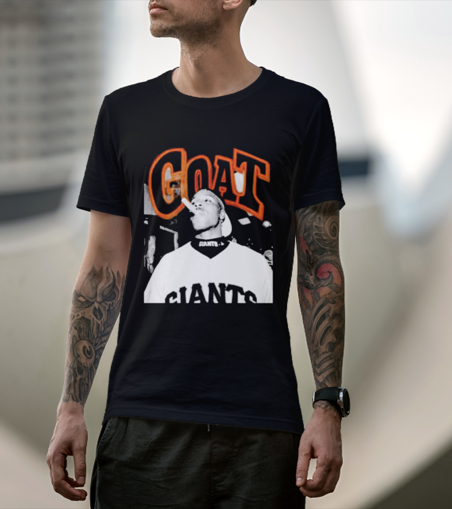 GOAT Barry Bonds San Francisco Giants T-Shirt