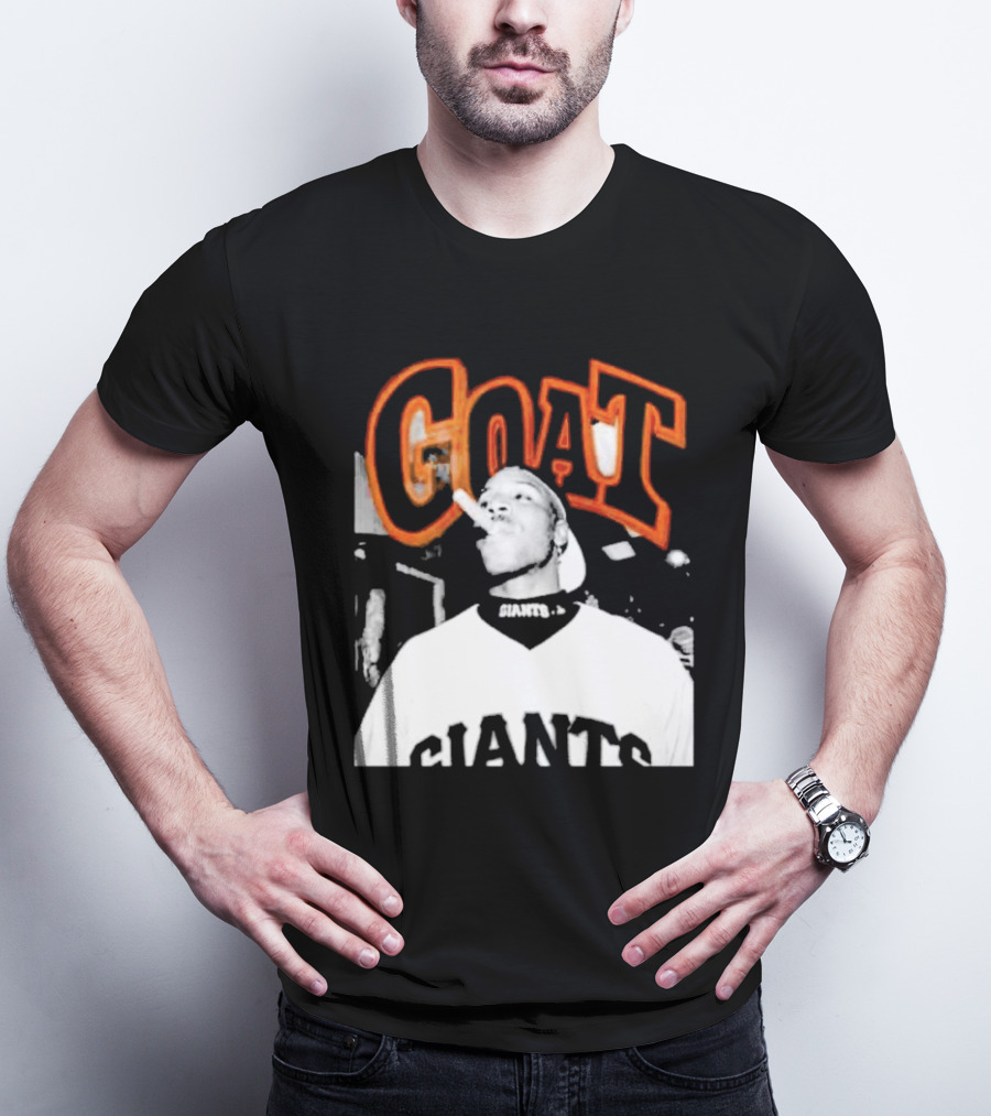 GOAT Barry Bonds San Francisco Giants T-Shirt
