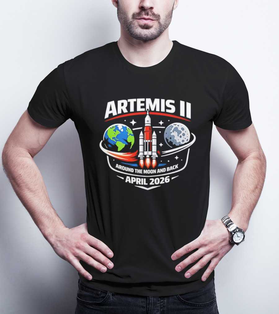 Artemis II NASA Moon Mission April 2026 T-Shirt
