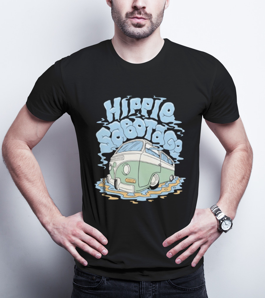 Hippie Sabotage 420 Bus Retro Vibes T-Shirt