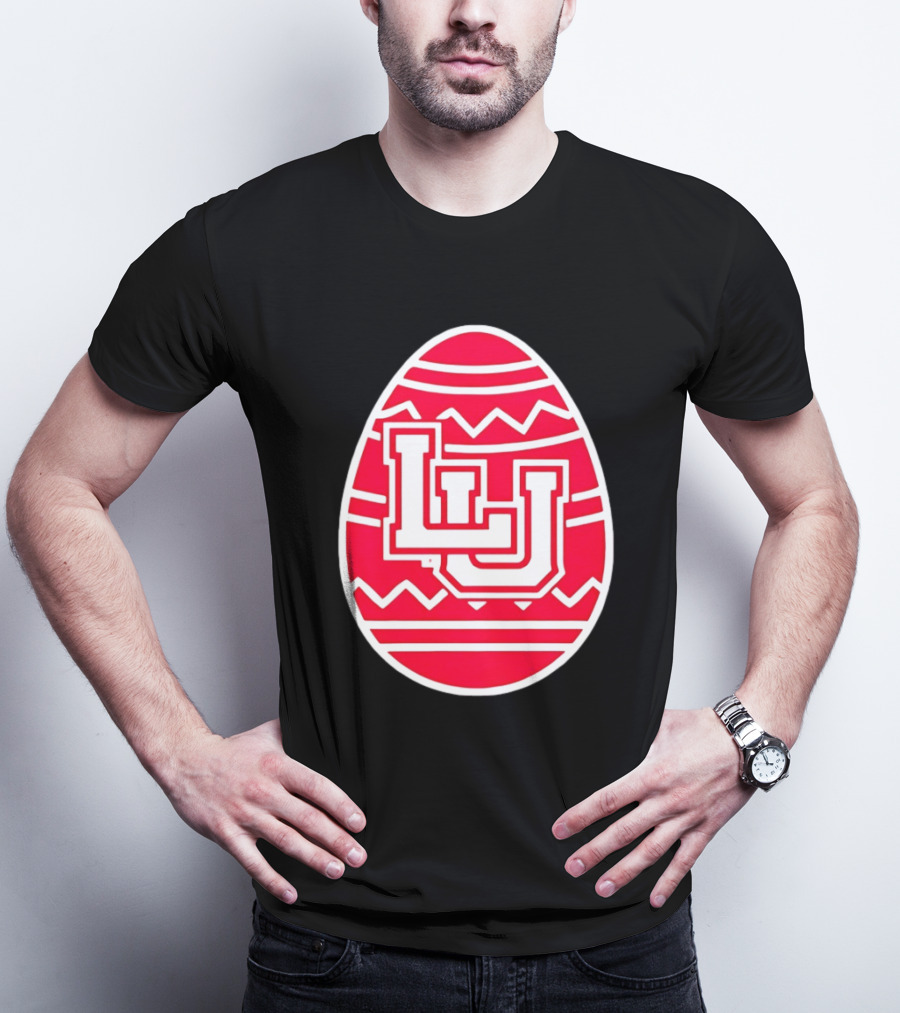 Liberty Union LU Easter Egg Red And White T-Shirt
