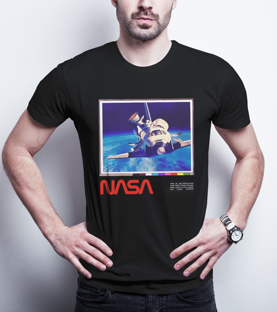 Space Shuttle In Orbit NASA T-Shirt