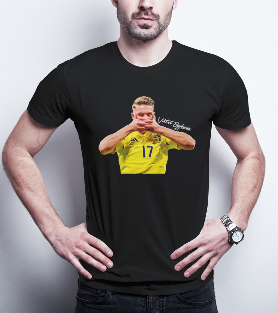 Viktor Gyokeres Sweden Soccer Jersey 17 T-Shirt