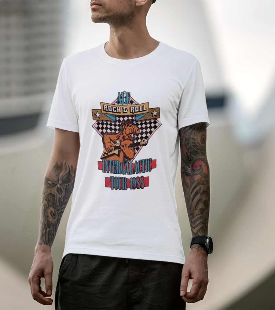 ALF Rock And Roll Intergalactic Tour 1988 T-Shirt