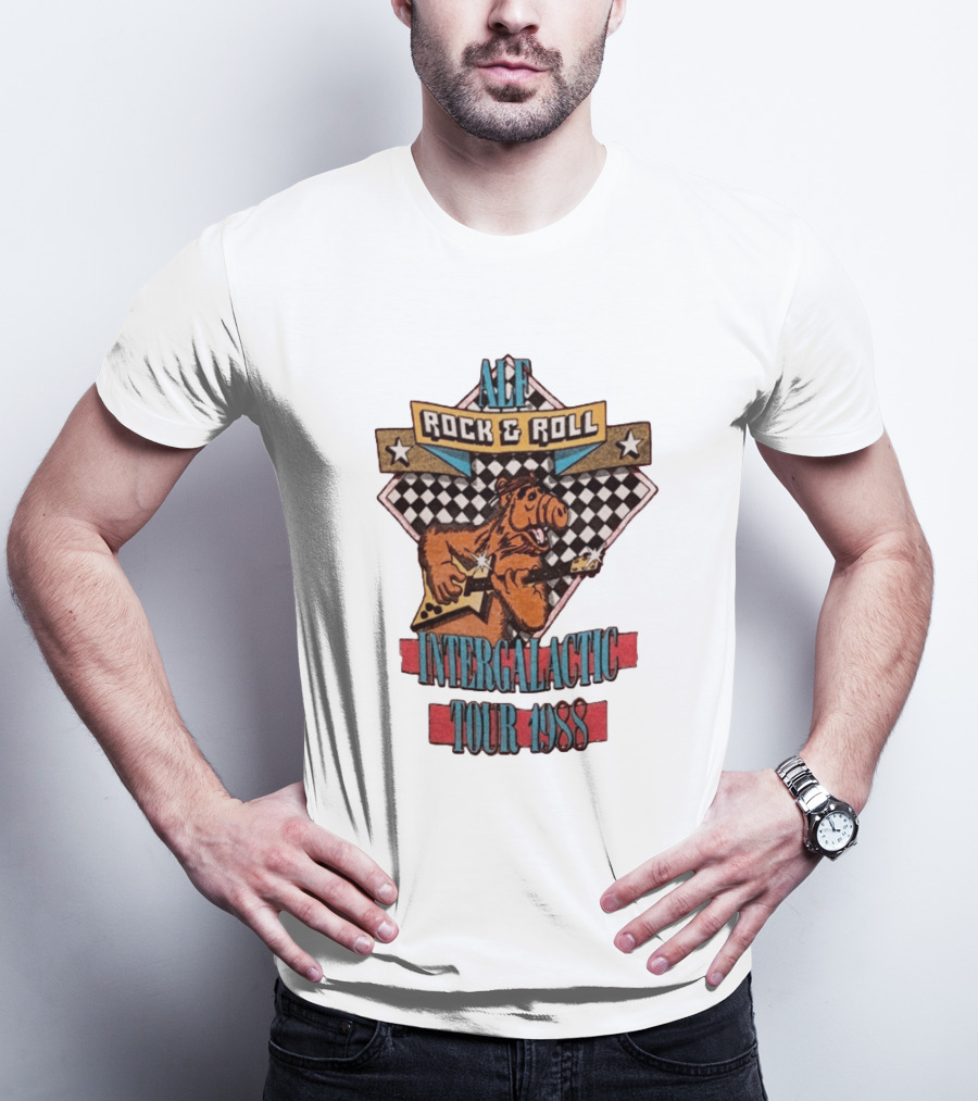 ALF Rock And Roll Intergalactic Tour 1988 T-Shirt