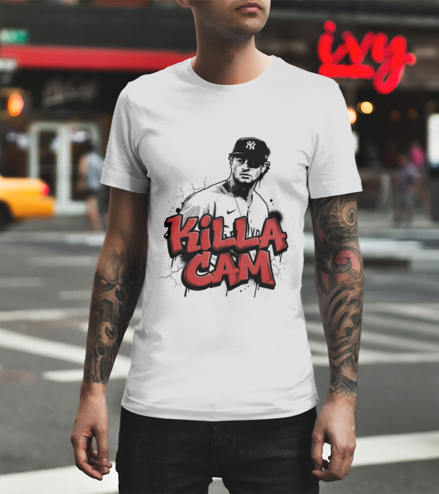 Killa Cam New York Yankees Baseball Team Schlittler T-Shirt