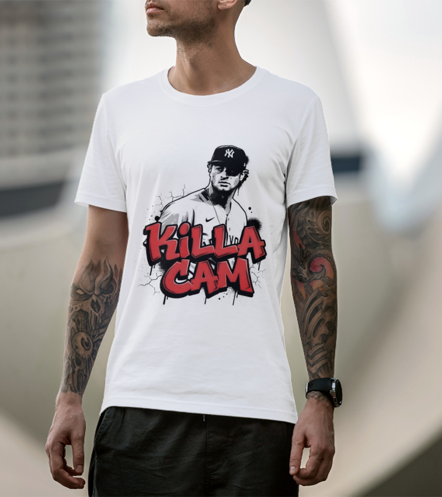 Killa Cam New York Yankees Baseball Team Schlittler T-Shirt