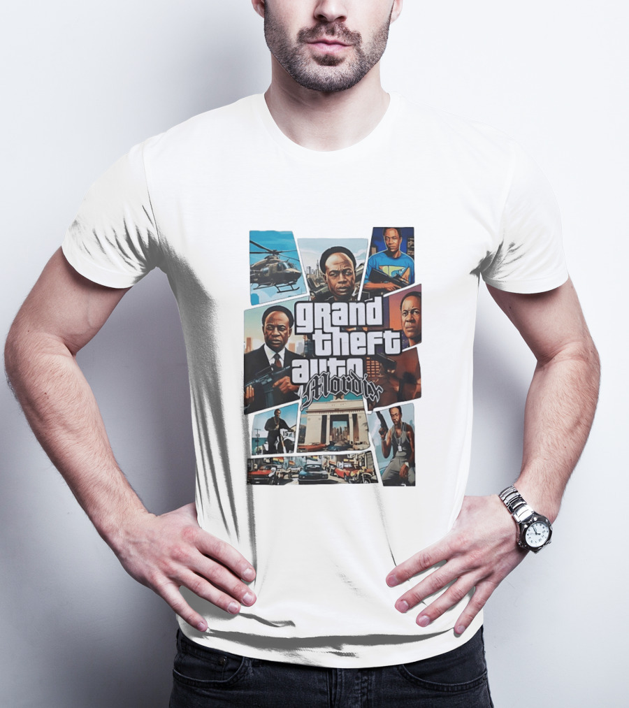 Grand Theft Auto Mordix Classic Crime Action Game T-Shirt