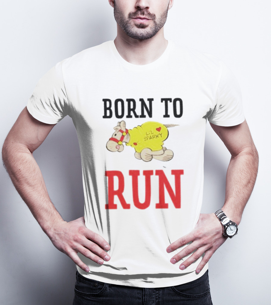 Born To Run Li'l Sparky Retro Cartoon T-Shirt