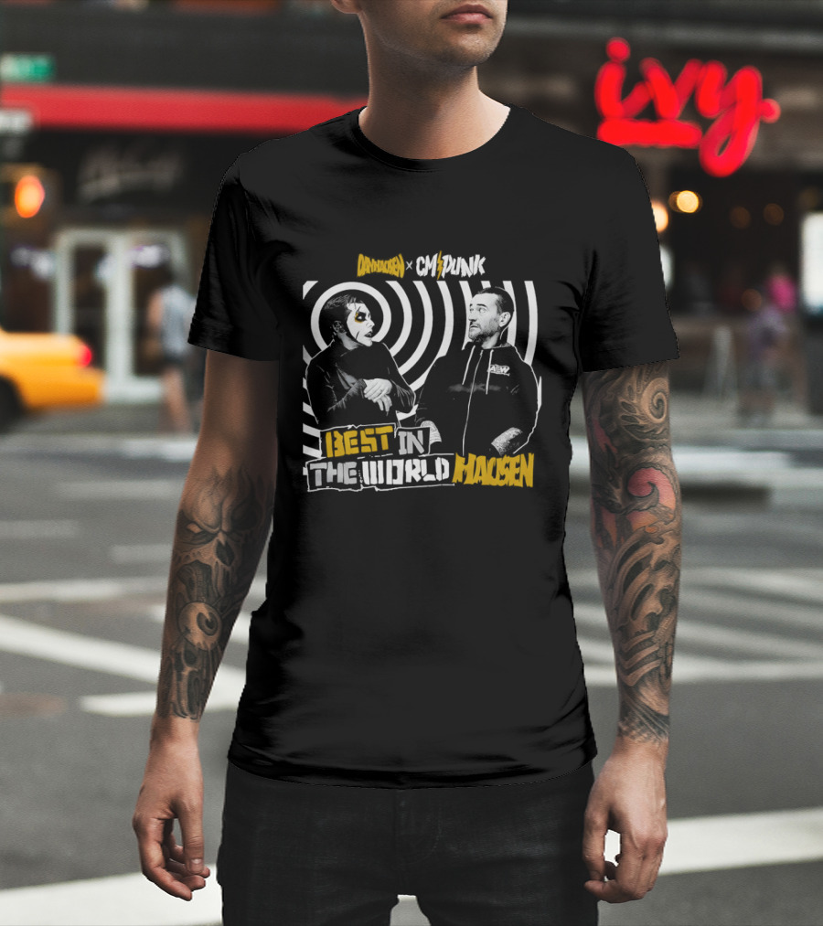 Danhausen CM Punk Best In The WorldHausen Collaboration T-Shirt