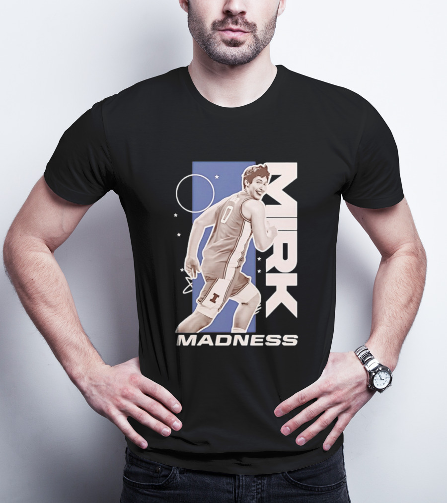 Mirk Madness Illinois Fighting Illini Basketball David Mirkovic T-Shirt