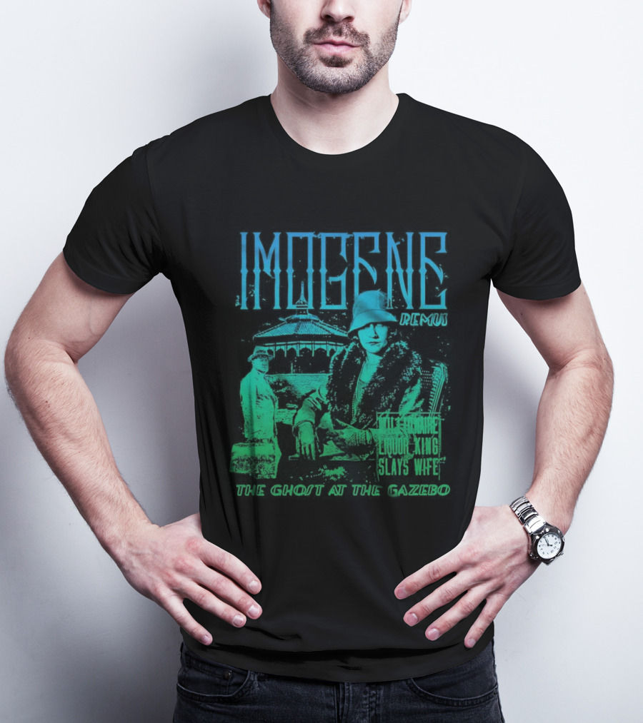 Imogene Remus The Ghost At The Gazebo Liquor King Slays Wife Murder Mystery T-Shirt
