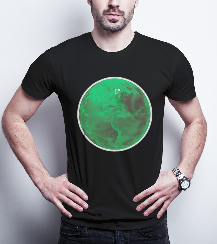 Boston Against The World Globe T-Shirt