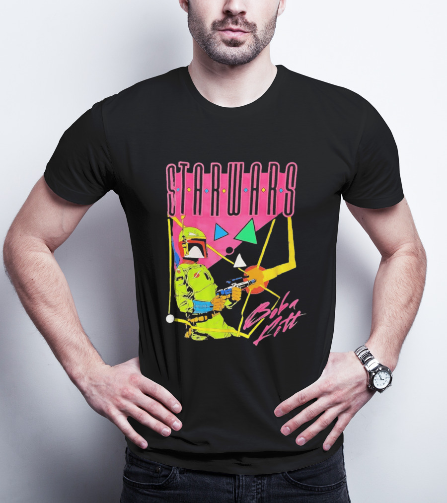 Star Wars Boba Fett Neon T-Shirt