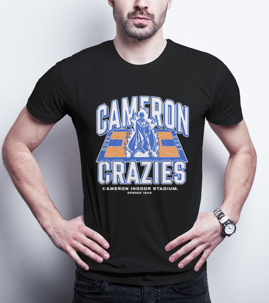 Cameron Crazies Duke Blue Devils Cameron Indoor Stadium Opened 1940 T-Shirt