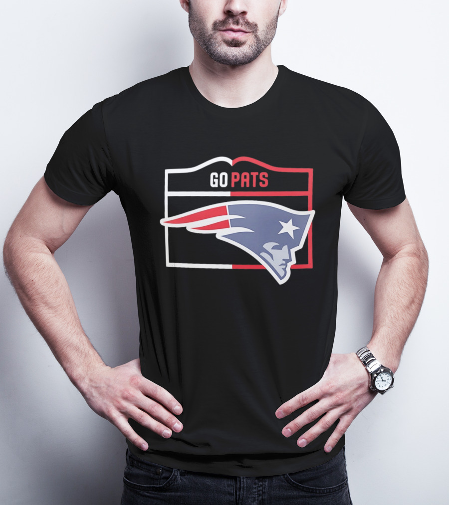 New England Patriots Go Pats Team Spirit T-Shirt