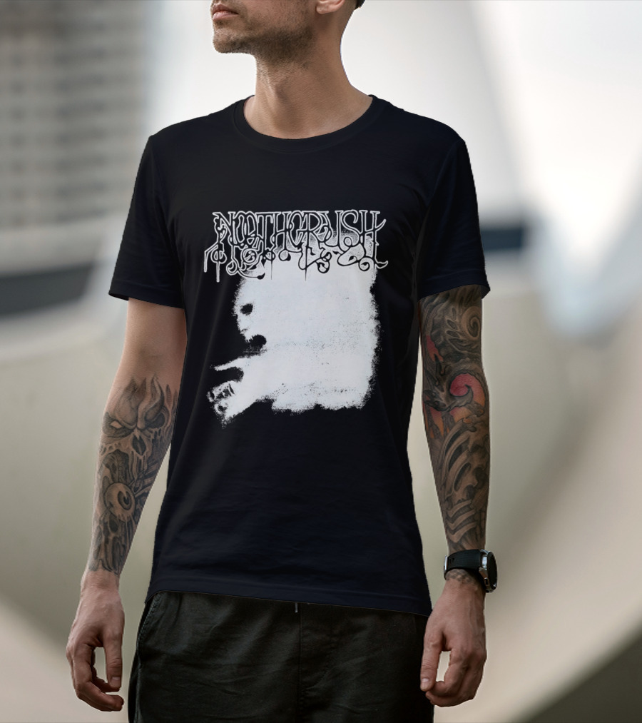 Noothgrush Erode The Person Distorted White T-Shirt