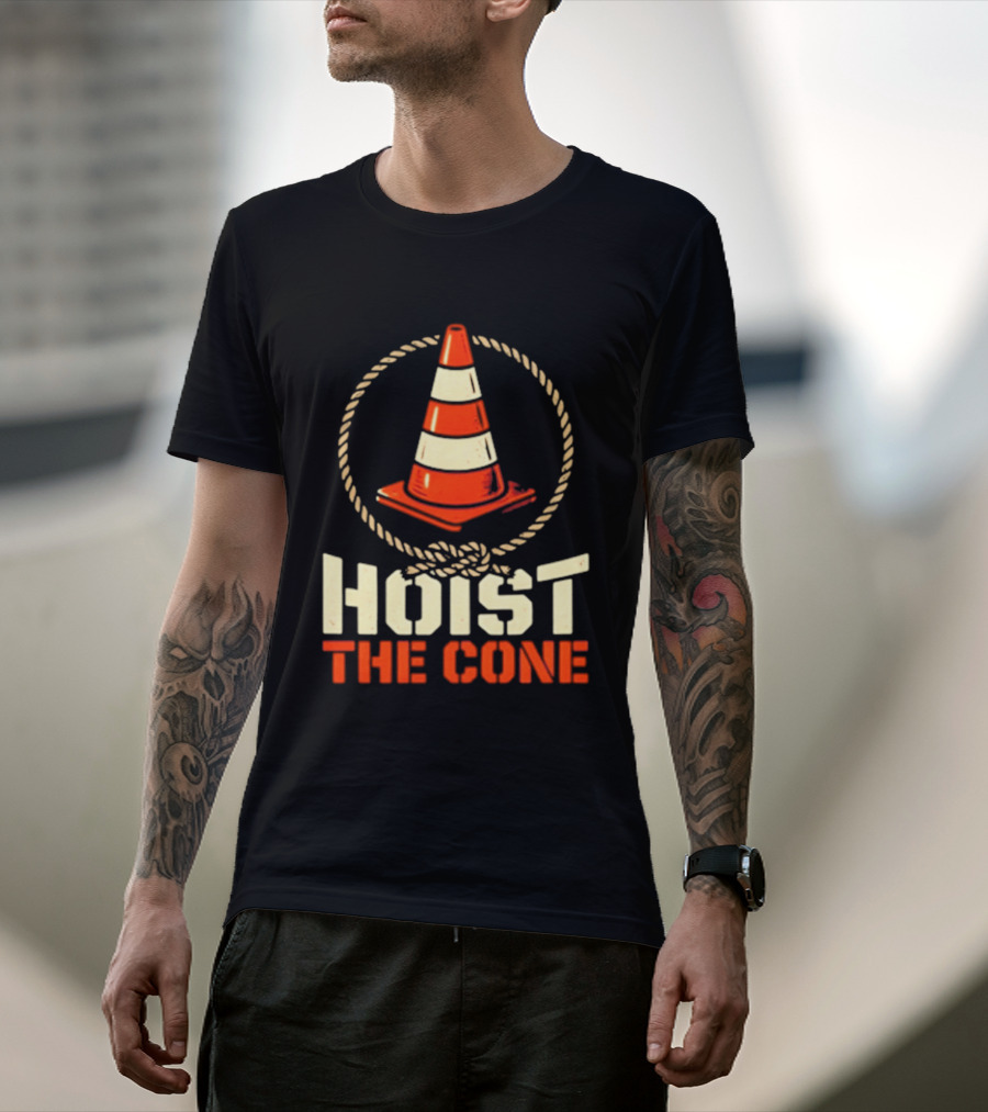 Pittsburgh Pirates Hoist The Cone Rope Traffic Cone T-Shirt