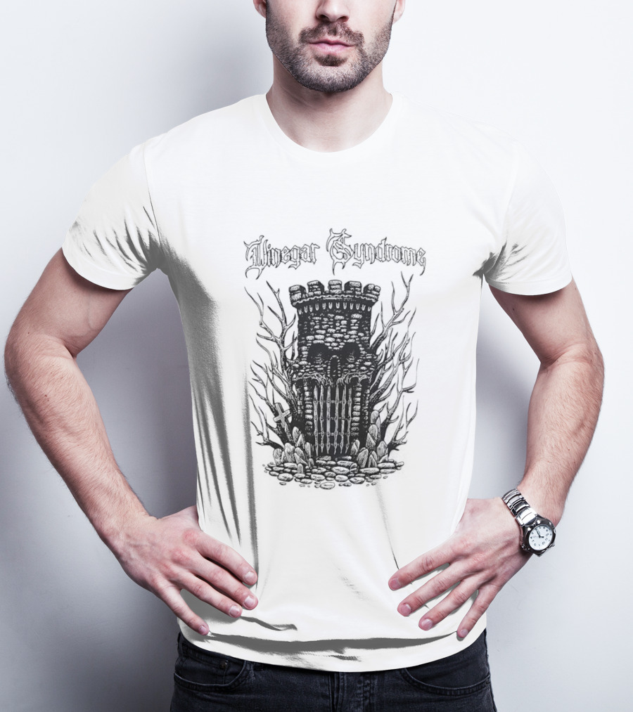 Vinegar Syndrome Castle Gate Gothic Tower T-Shirt