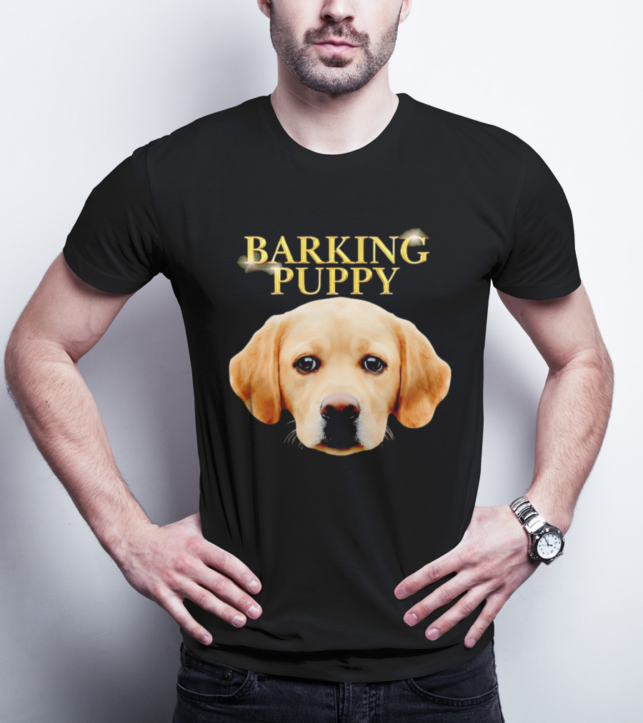 Barking Puppy Marley And Me Dog Labrador Retriever T-Shirt