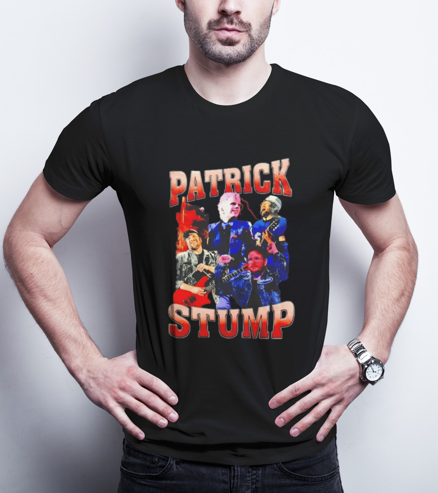 Patrick Stump Stage Performance Montage T-Shirt