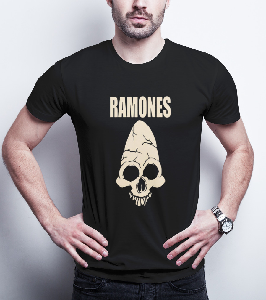 Ramones Skull CM Punk T-Shirt