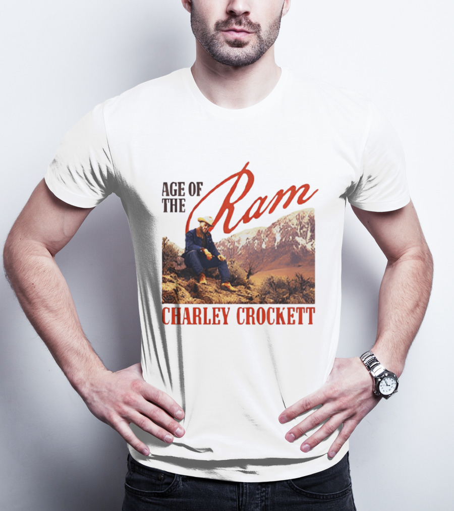 Age Of The Ram Western Style Charley Crockett Adventure T-Shirt