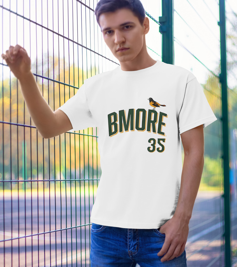 Baltimore Orioles Bmore 35 City Connect Bird T-Shirt