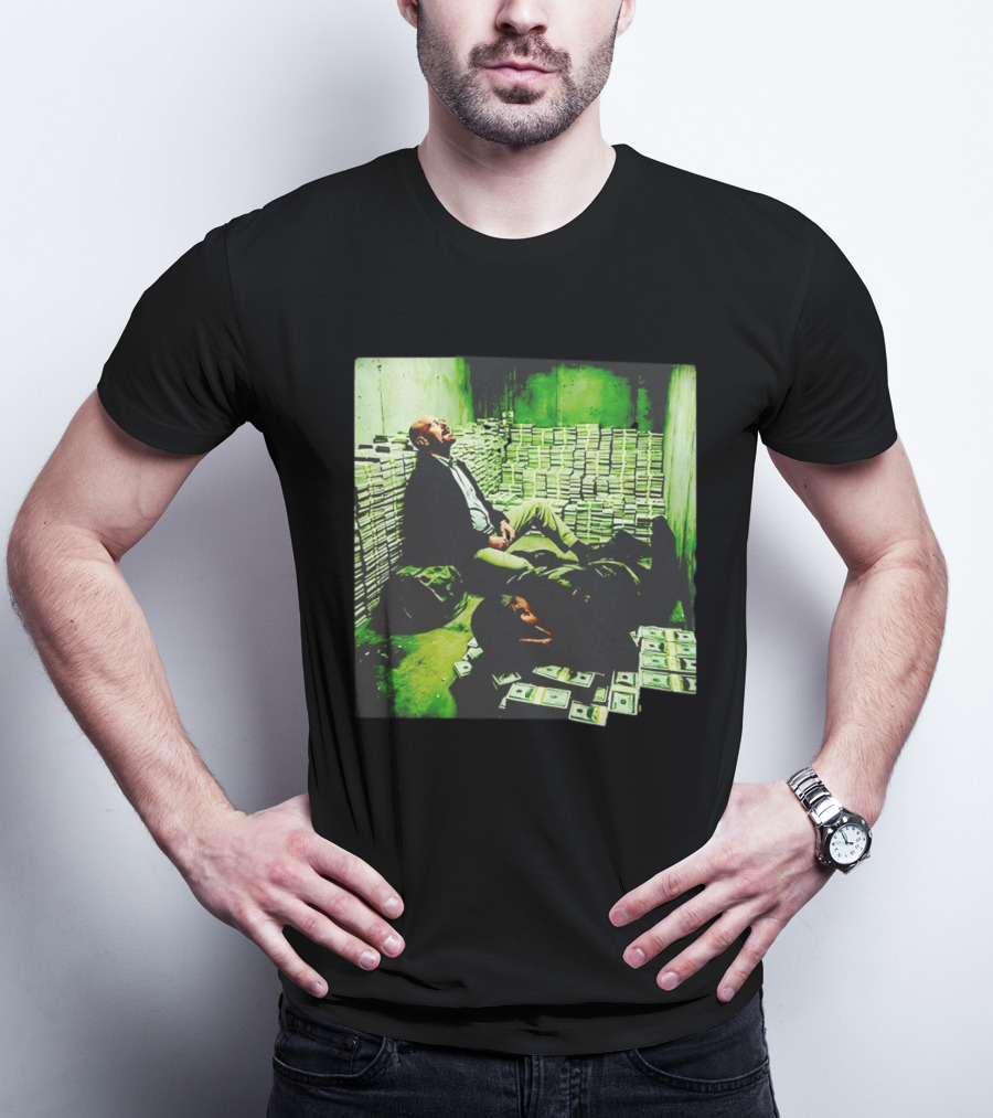 Breaking Bad Walter White Money Stacks Scene Heisenberg Transformation T-Shirt