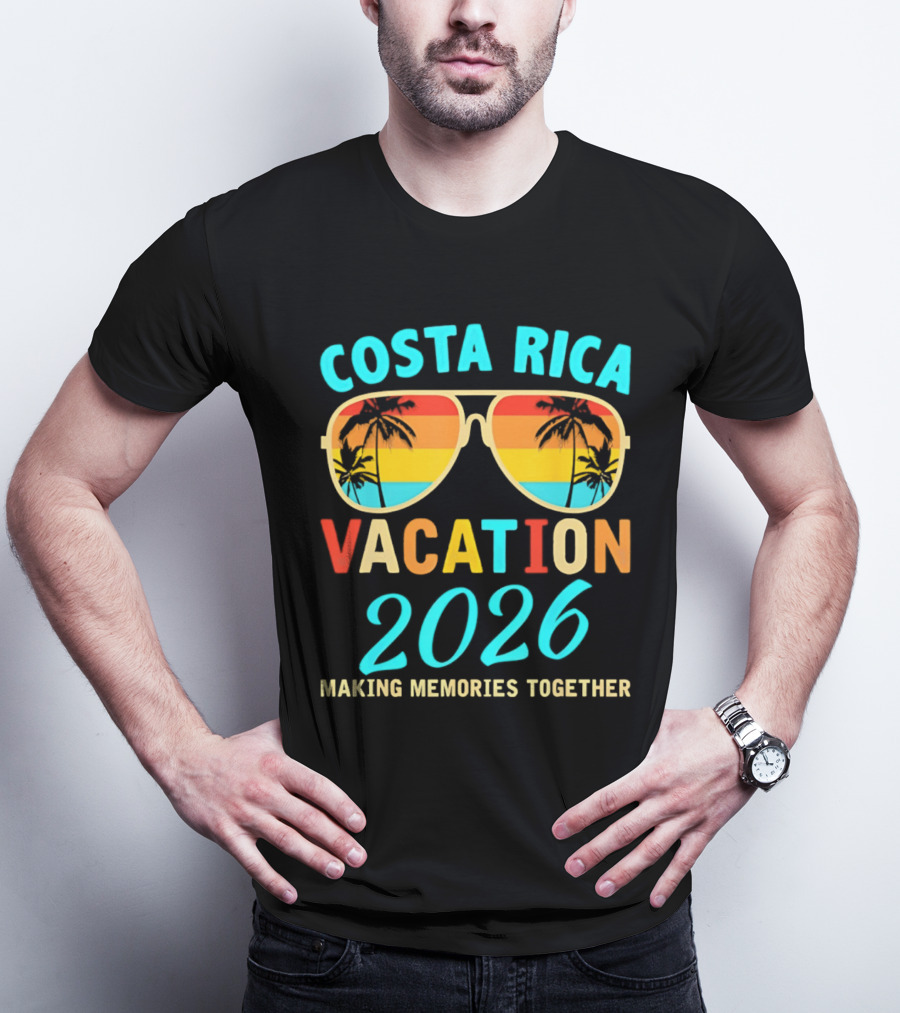 Costa Rica Vacation 2026 Making Memories Together T-Shirt