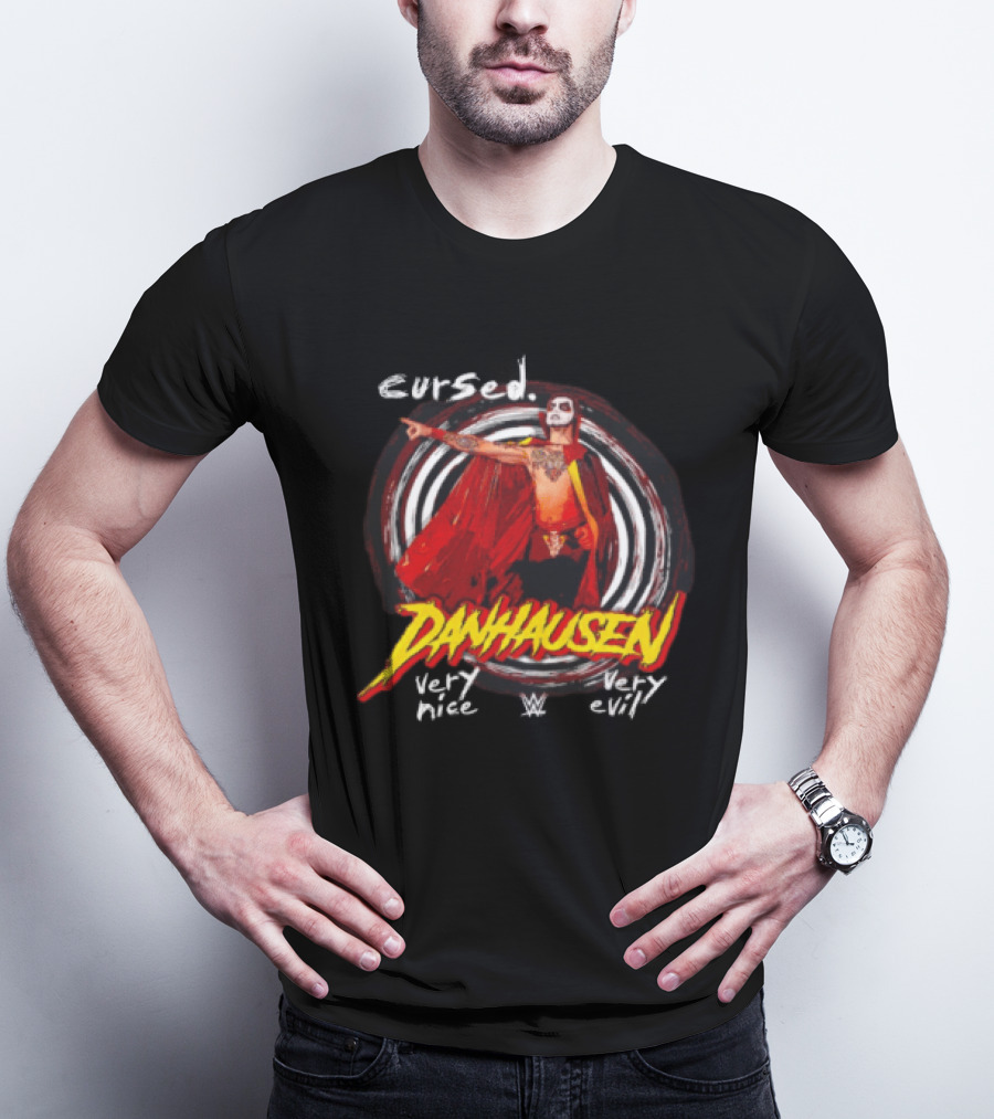 Cursed Danhausen WWE Very Nice Very Evil T-Shirt