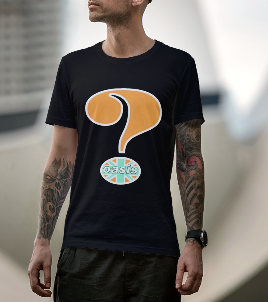 Pleasures Oasis Question Mark Union Jack T-Shirt