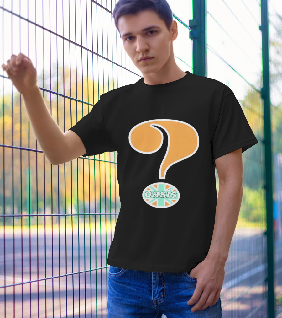 Pleasures Oasis Question Mark Union Jack T-Shirt