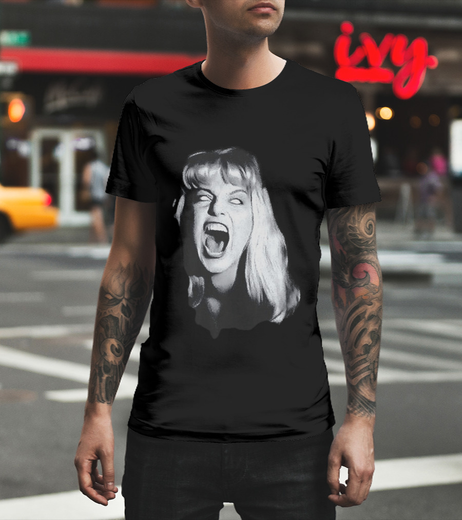 Laura Palmer Scream Twin Peaks Horror T-Shirt