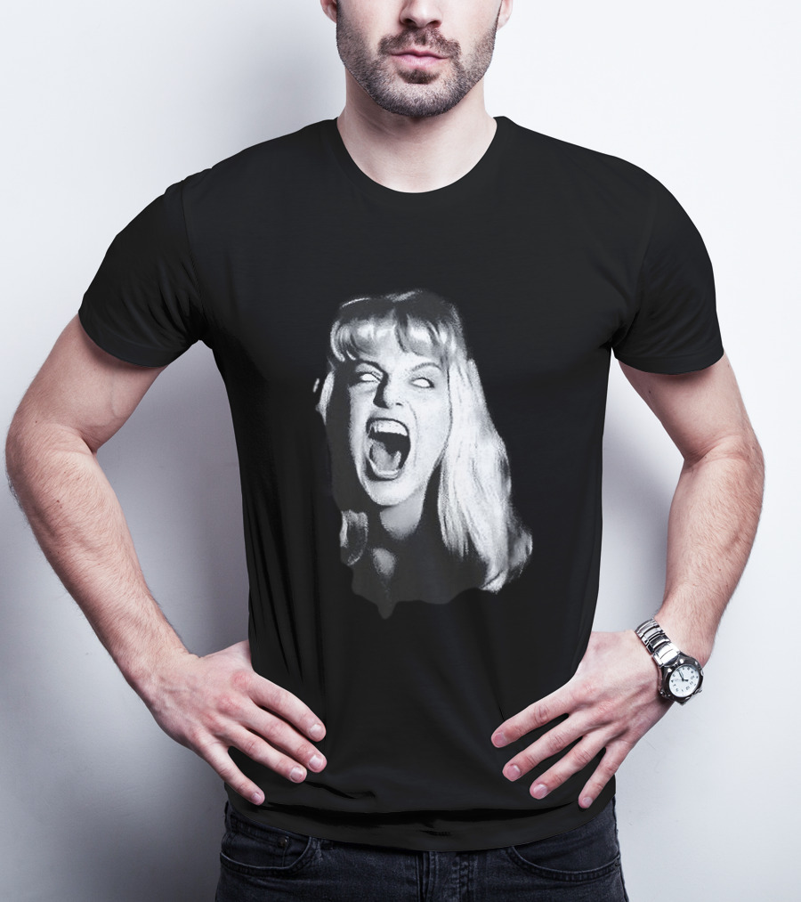 Laura Palmer Scream Twin Peaks Horror T-Shirt
