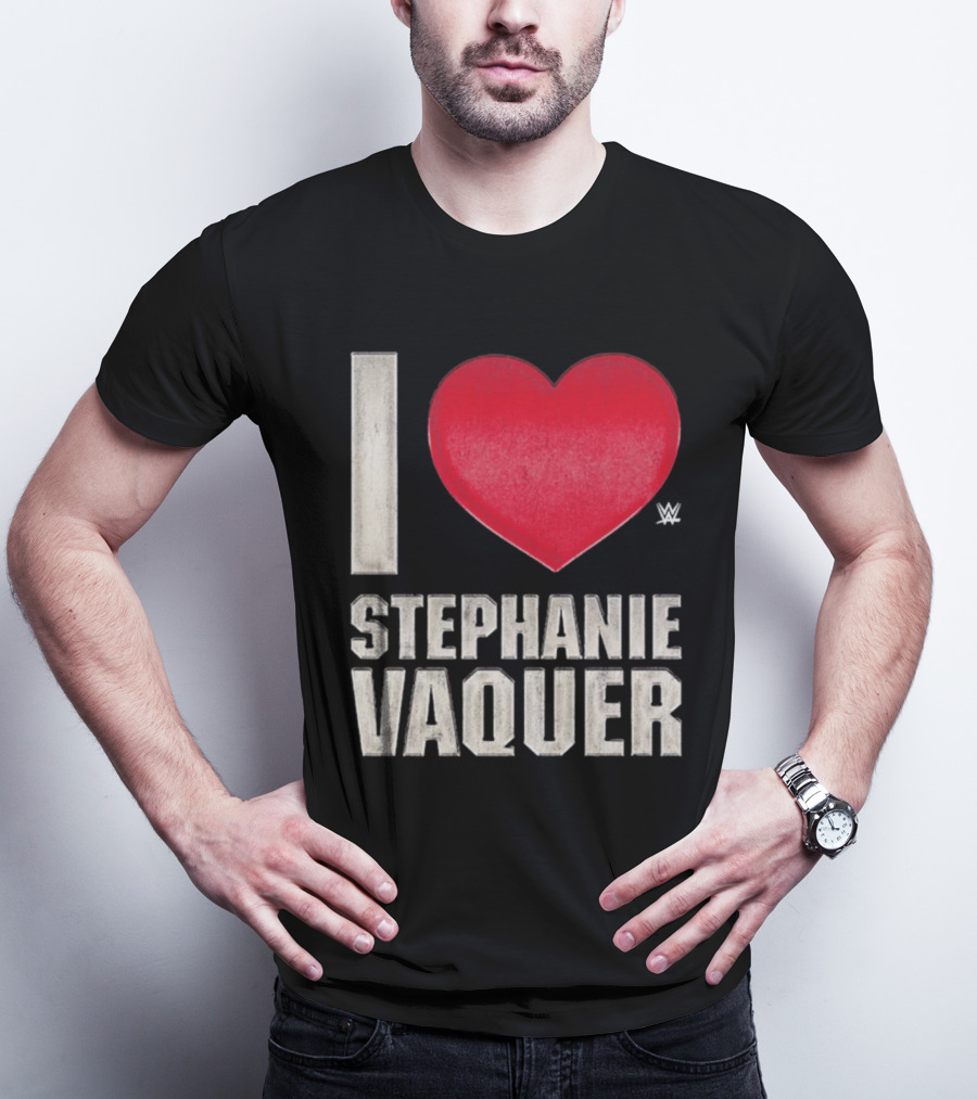 I Heart Stephanie Vaquer Enthusiast Passion W Red Heart T-Shirt